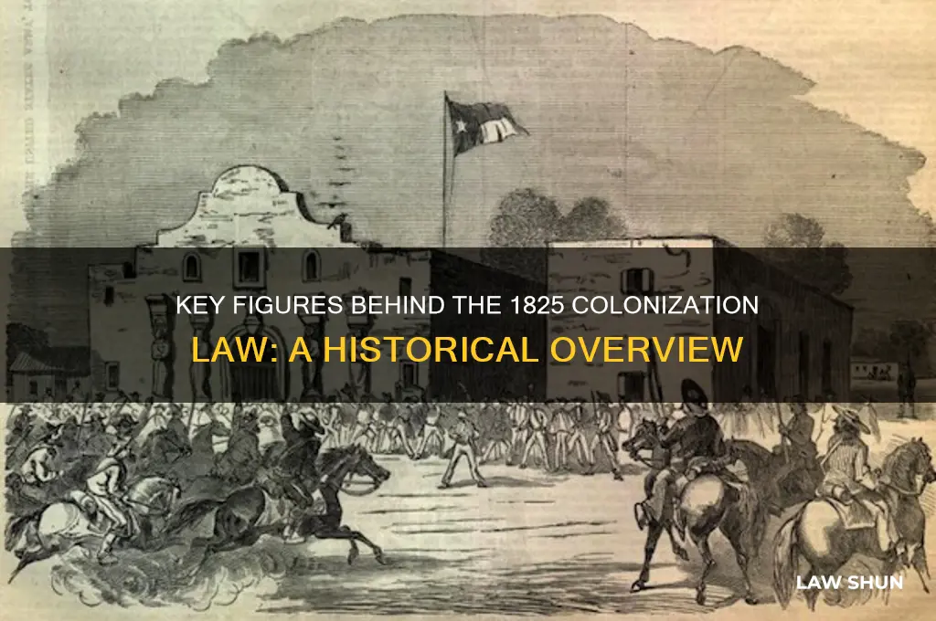 Key Figures Behind The 1825 Colonization Law: A Historical Overview ...