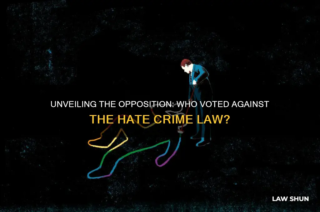 Unveiling The Opposition: Who Voted Against The Hate Crime Law? | LawShun