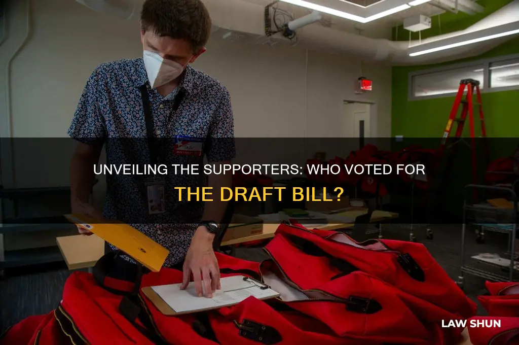 Unveiling The Supporters: Who Voted For The Draft Bill? | LawShun