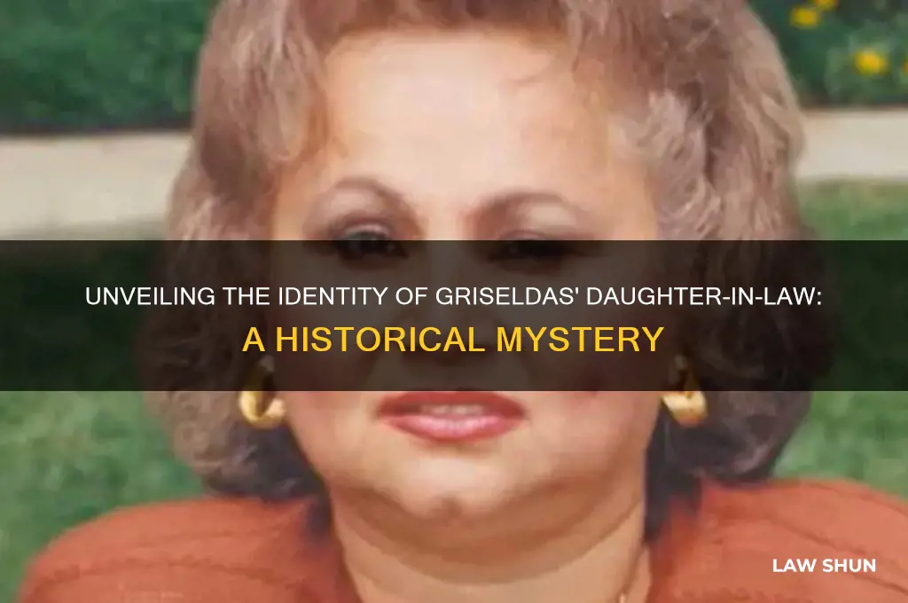 Unveiling The Identity Of Griseldas' Daughter-In-Law: A Historical ...