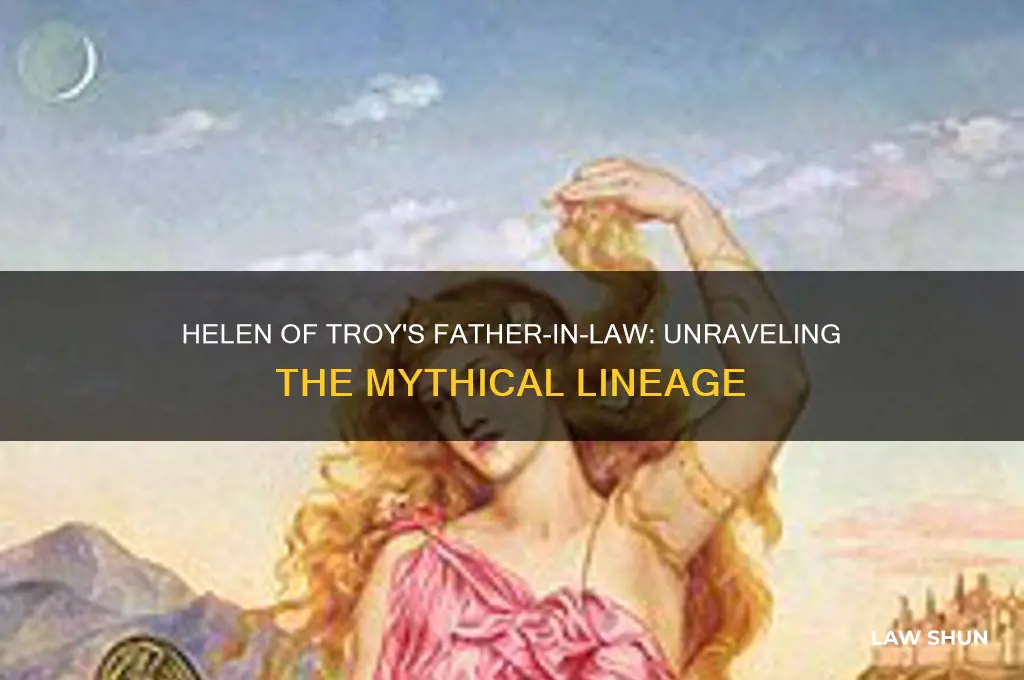 Helen Of Troy's Father-In-Law: Unraveling The Mythical Lineage | LawShun