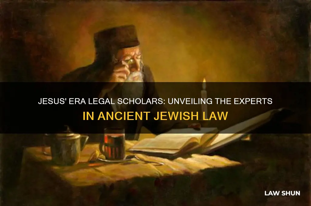 Jesus' Era Legal Scholars: Unveiling The Experts In Ancient Jewish Law ...