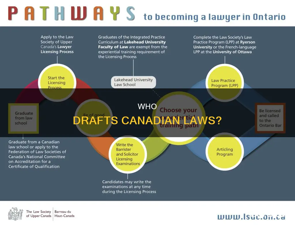 Who Drafts Canadian Laws? | LawShun