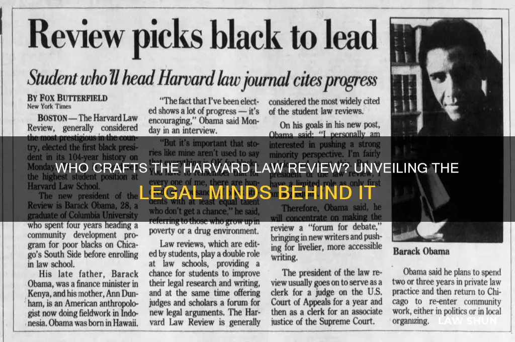 Who Crafts The Harvard Law Review? Unveiling The Legal Minds Behind It ...