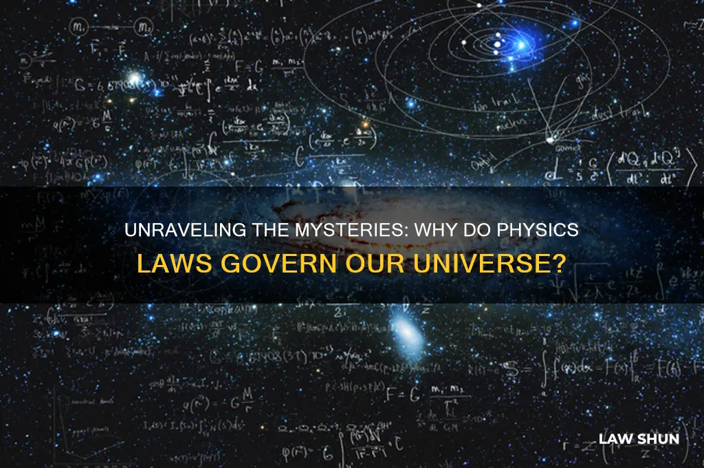 Unraveling The Mysteries: Why Do Physics Laws Govern Our Universe ...