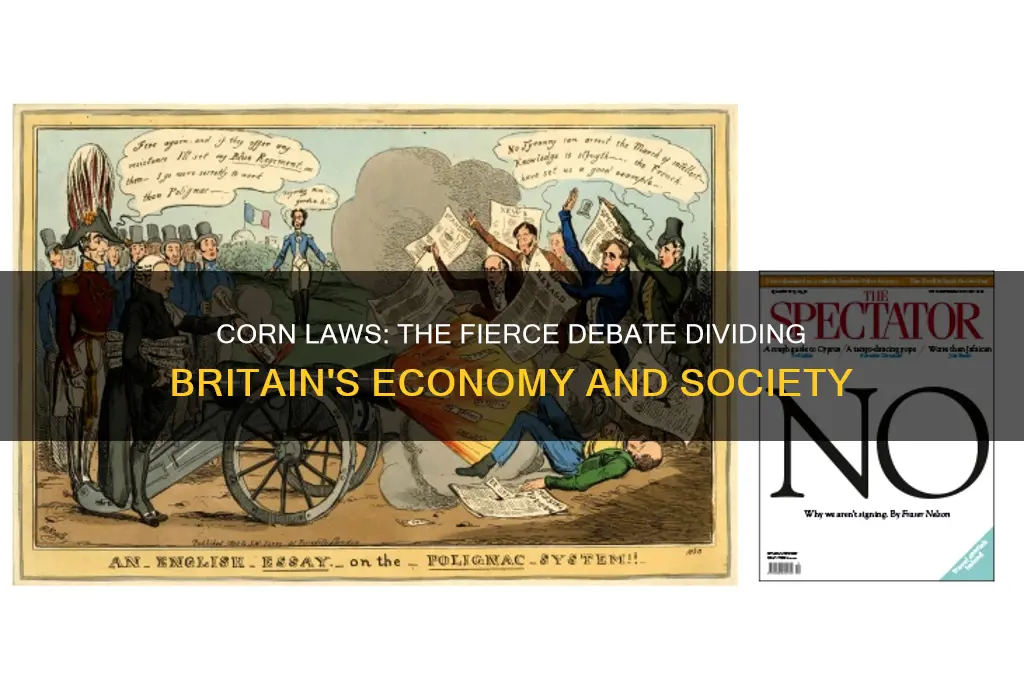 Corn Laws: The Fierce Debate Dividing Britain's Economy And Society ...