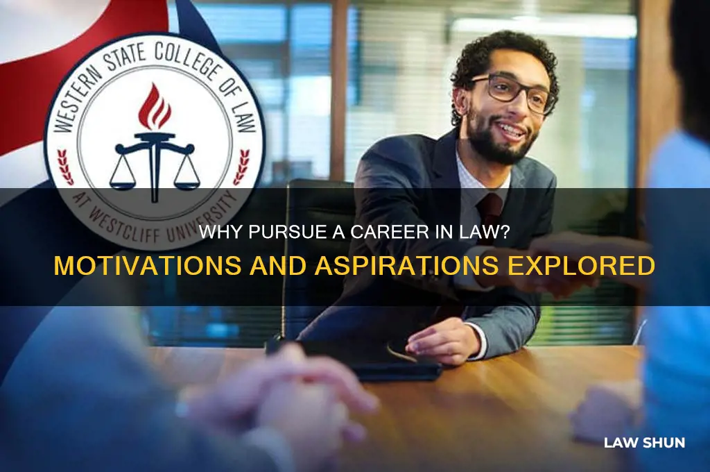 Why Pursue A Career In Law? Motivations And Aspirations Explored | LawShun