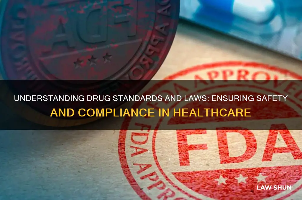 Understanding Drug Standards And Laws: Ensuring Safety And Compliance ...