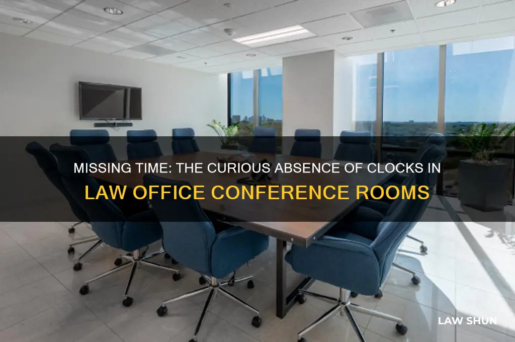 Missing Time: The Curious Absence Of Clocks In Law Office Conference ...
