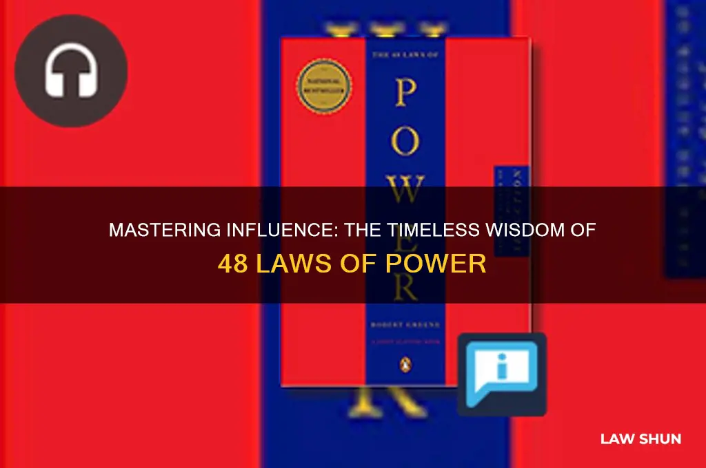Mastering Influence: The Timeless Wisdom Of 48 Laws Of Power | LawShun