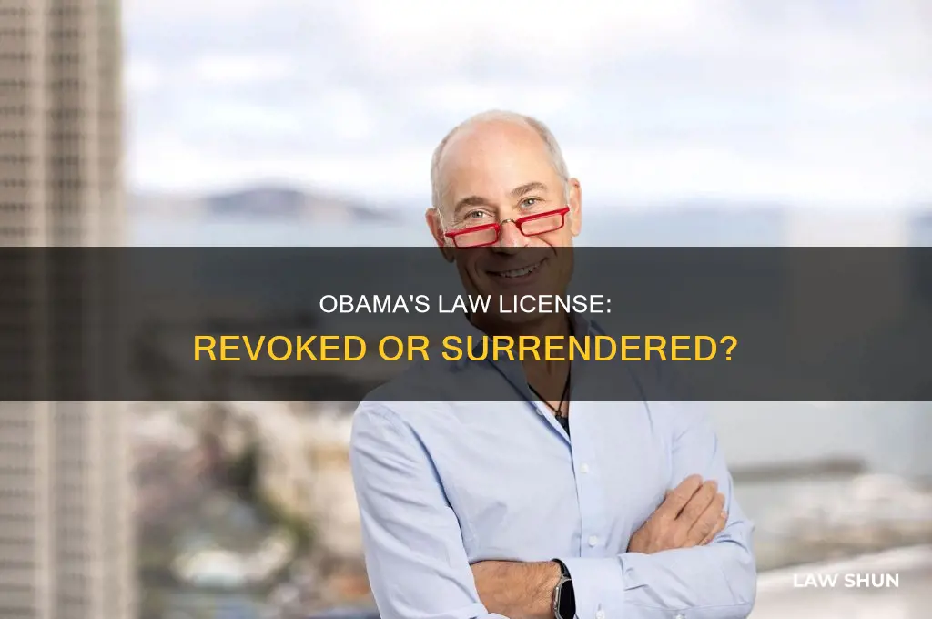Obama's Law License: Revoked Or Surrendered? | LawShun