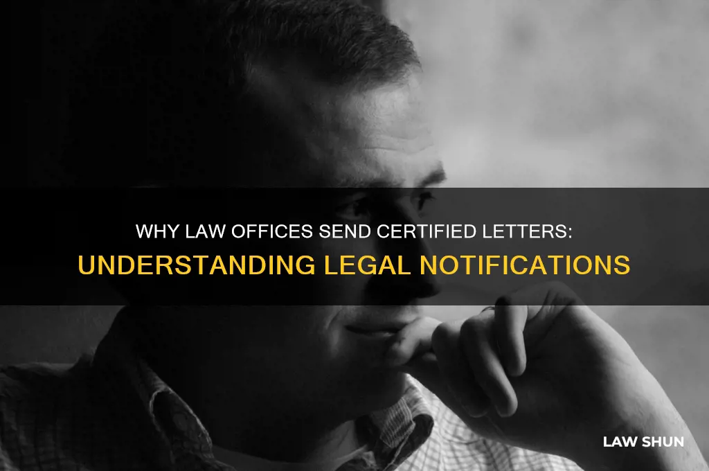 Why Law Offices Send Certified Letters: Understanding Legal ...